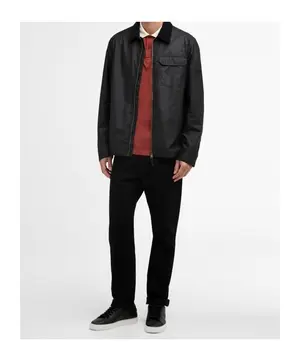 Barbour Zippered Long-sleeved Casual Jacket