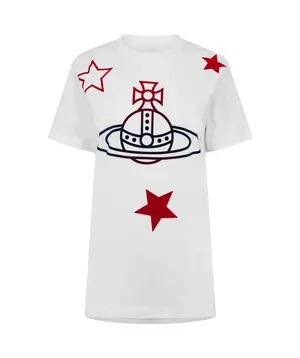VIVIENNE WESTWOOD Logo T-shirt - White