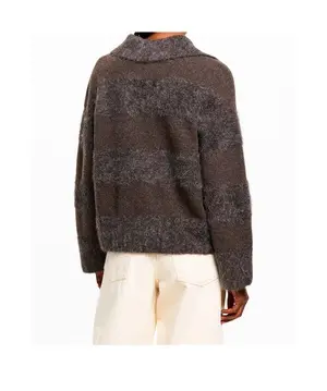 JOSEPH Knitted Collared Pullover