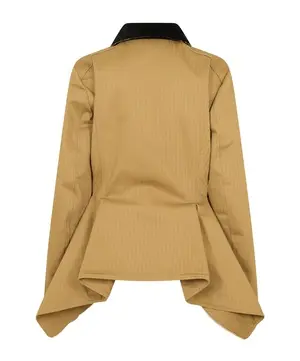Alexander McQueen Herringbone Track Jacket - Nude