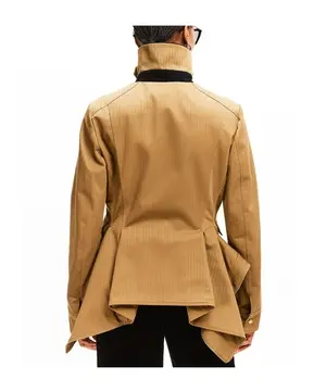 Alexander McQueen Herringbone Track Jacket - Nude