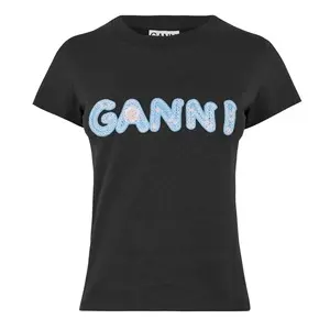 GANNI Logo T-shirt