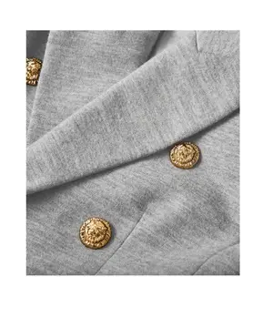 Balmain Notched Lapel Double-breasted Jacket