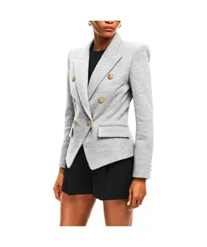 Balmain Notched Lapel Double-breasted Jacket