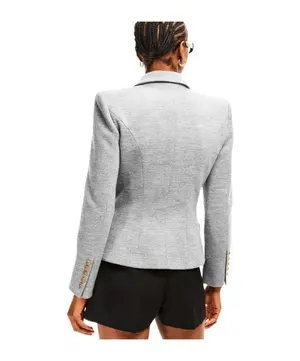Balmain Notched Lapel Double-breasted Jacket