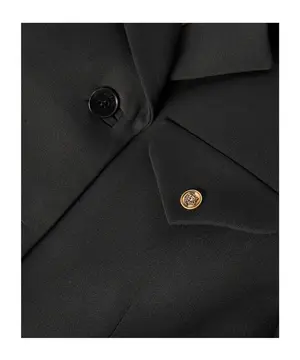 Versace Waist-hugging Single-breasted Jacket