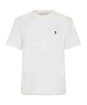 AMI Paris Logo Short-sleeved T-shirt - White