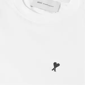 AMI Paris Logo Short-sleeved T-shirt - White