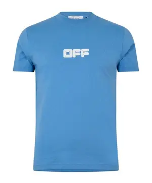 Off-White Slim Fit T-shirt - Blue