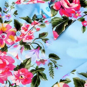 Dolce & Gabbana Floral Print Cropped Shirt