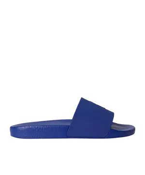 Polo Ralph Lauren Plain Pool Slides - Blue