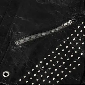 Rick Owens Studded Leather Jacket