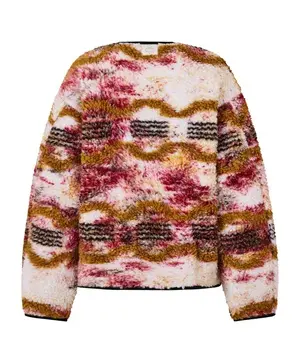 Isabel Marant Étoile Multicolor Patterned Fleece Jacket