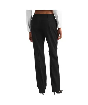 Balenciaga High-waisted Slim-fit Trousers With Front Pleats