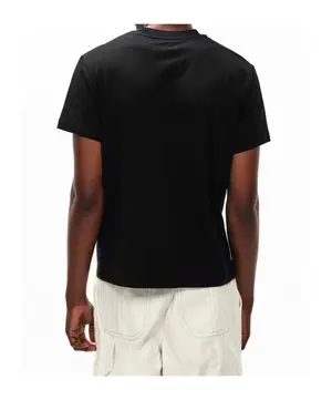 AMI Paris Logo Short-sleeved T-shirt - Black