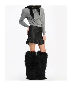 ROTATE BY BIRGER CHRISTENSEN Long Sleeve Knit Cardigan