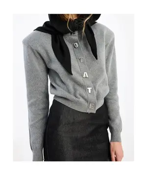 ROTATE BY BIRGER CHRISTENSEN Long Sleeve Knit Cardigan