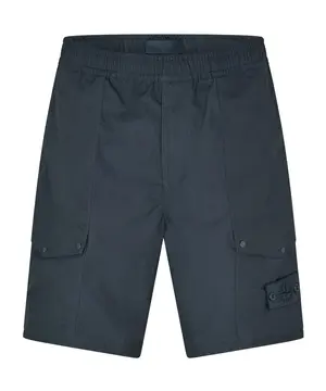 Stone Island Versatile Windproof Waterproof Shorts - Black