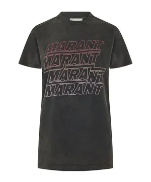 Isabel Marant Étoile Logo Printed T-shirt
