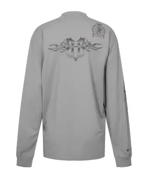 Balenciaga Printed Long-sleeved T-shirt