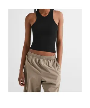 Balenciaga Ribbed Slim Fit Tank Vest