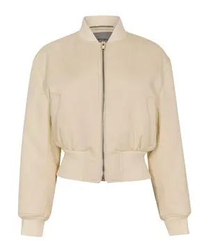 Balenciaga Cropped Jacket - Nude