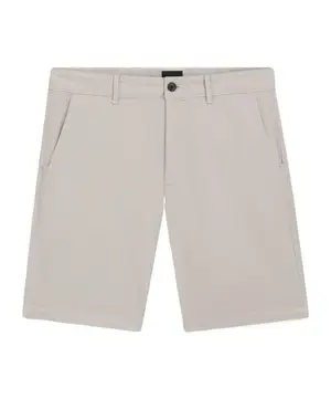 Hugo Boss Versatile Slim-fit Shorts - White