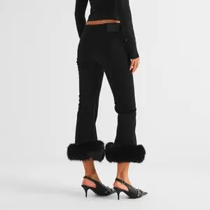 Balenciaga Solid Color Casual Pants