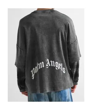 Palm Angels Printed Long-sleeved T-shirt
