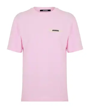 Jacquemus Crew Neck Short-sleeved T-shirt - Pink