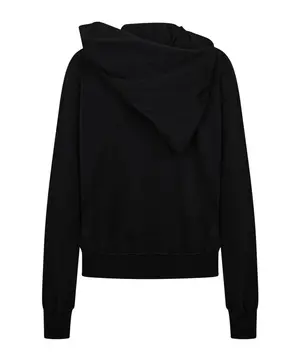 Rick Owens Zippered Hoodie - Black