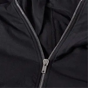 Rick Owens Zippered Hoodie - Black
