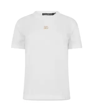 Dolce & Gabbana Embellished Logo T-shirt