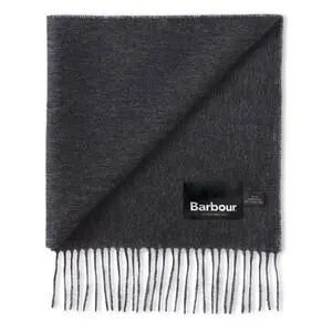 Barbour Logo Detail Wool Scarf