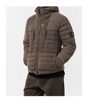 Stone Island Duck Down Full Zip Medium Puffer Jacket