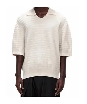 Jacquemus Short-sleeved Knit Polo Shirt