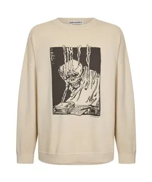 Our Legacy Crew Sweatshirt - Nude