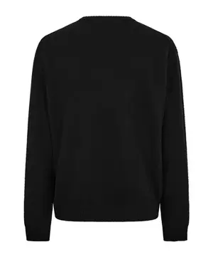 Versace Crew Neck Sweater With Medusa Detailing