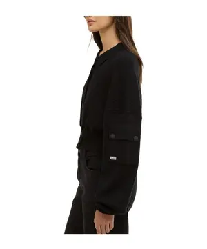 Barbour International Gigi Knitted Bomber