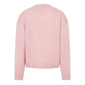 ANINE BING Long Sleeve Ribbed Trim Sweatshirt