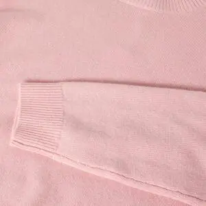 ANINE BING Long Sleeve Ribbed Trim Sweatshirt