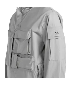 C.P. COMPANY Multi-pocket Hooded Utility Jacket