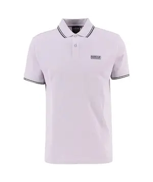 Barbour Evan Logo Polo Shirt - Purple