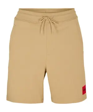 Hugo Boss Jogger Fleece Shorts - Nude
