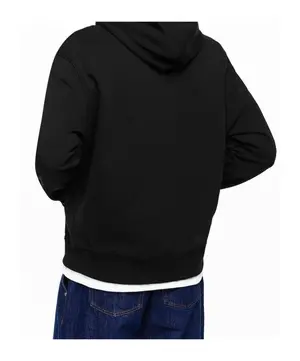 AMI Paris Hooded Zip-up Sweatshirt