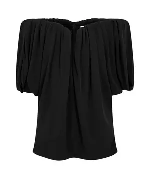 Stella McCartney Off-the-shoulder Cover-up - Black
