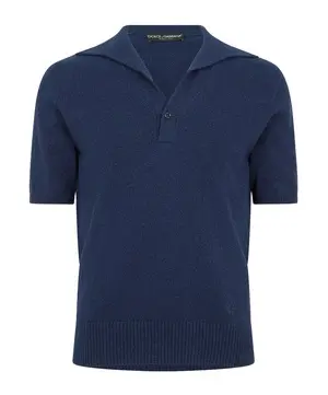 Dolce & Gabbana Minimalist Short-sleeve Polo Shirt