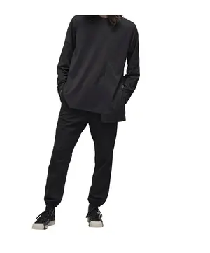 Y3 Logo Track Pants - Black