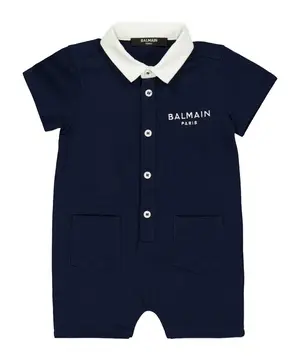 Balmain Minimalist Stylish Jumpsuit - Black
