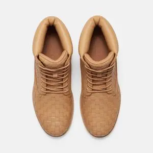 Timberland 6-inch Woven Leather Lace-up Boots